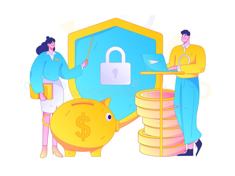 Internet Financial Management Investment Flat Vector Concept Operation ...