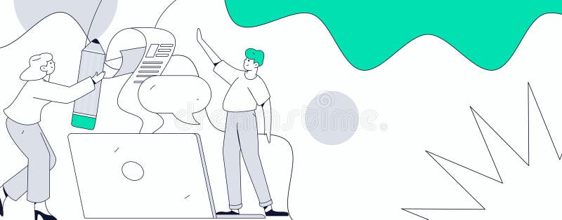 Invite Friends To Conduct Questionnaire Flat Vector Concept Operation ...