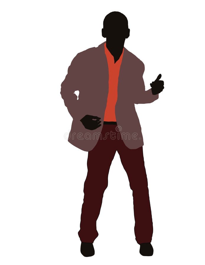 音乐家 库存例证. 插画 包括有 音乐, 剪影, 牛仔裤, 偶然, 红色, 立场, 音乐家, 年轻, 衬衣 - 4660202