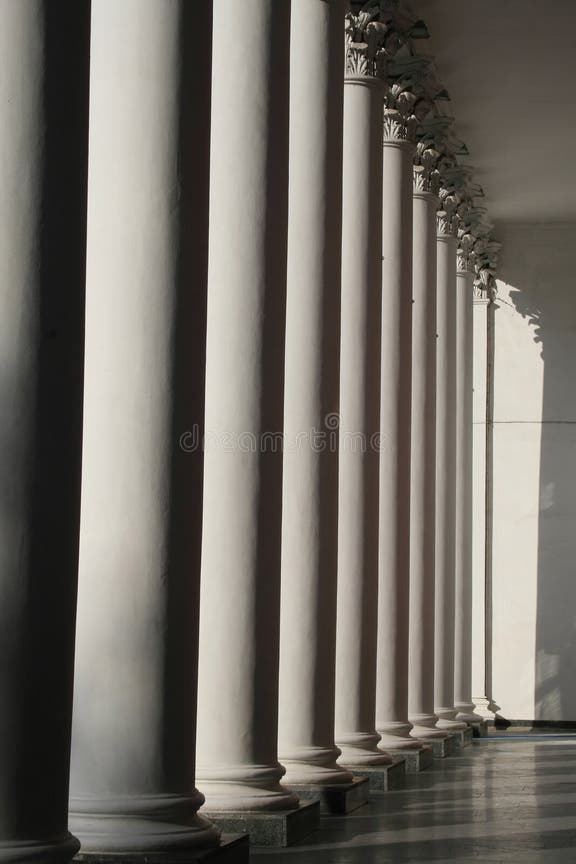 #1.Classic Columns. stock image. Image of building, classic - 3293549