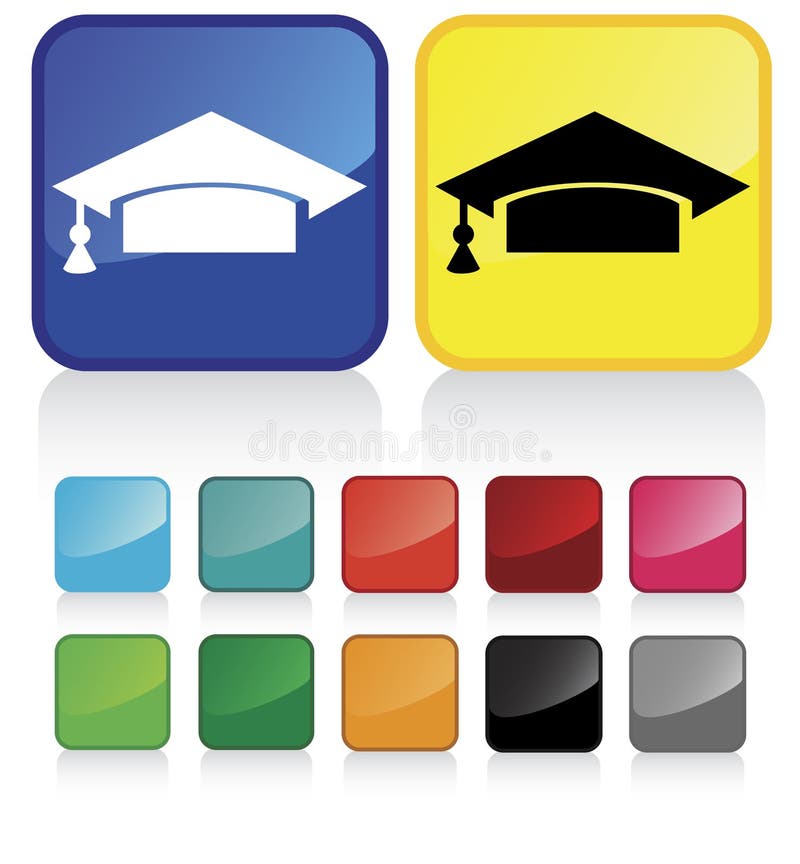 #1 gradué illustration de vecteur. Illustration du réalisez - 4473287