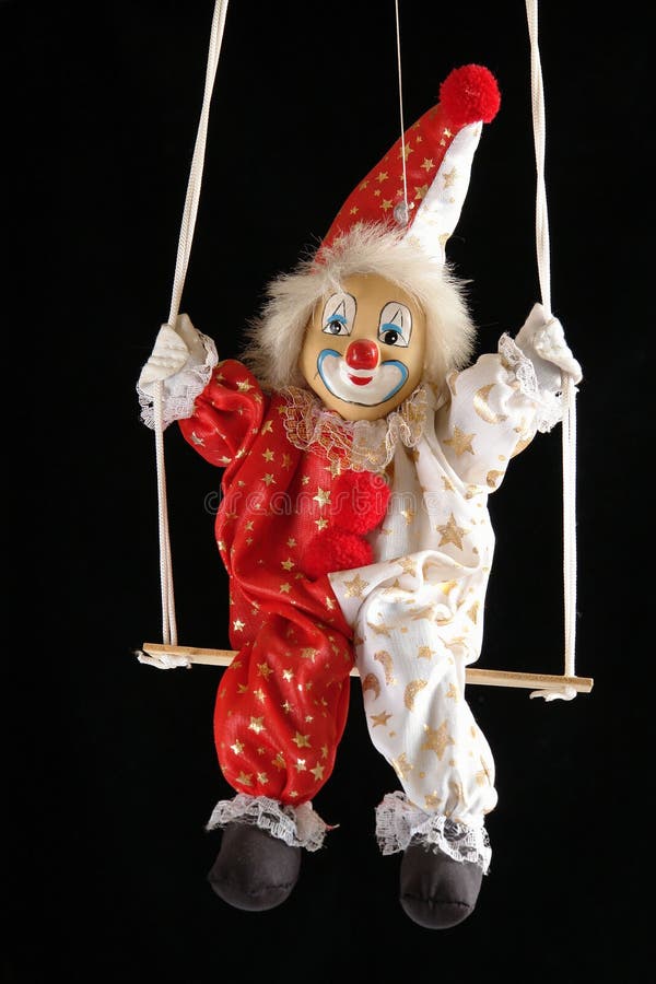 Klaun zabawka zdjęcie stock. Obraz złożonej z łachman - 5902082