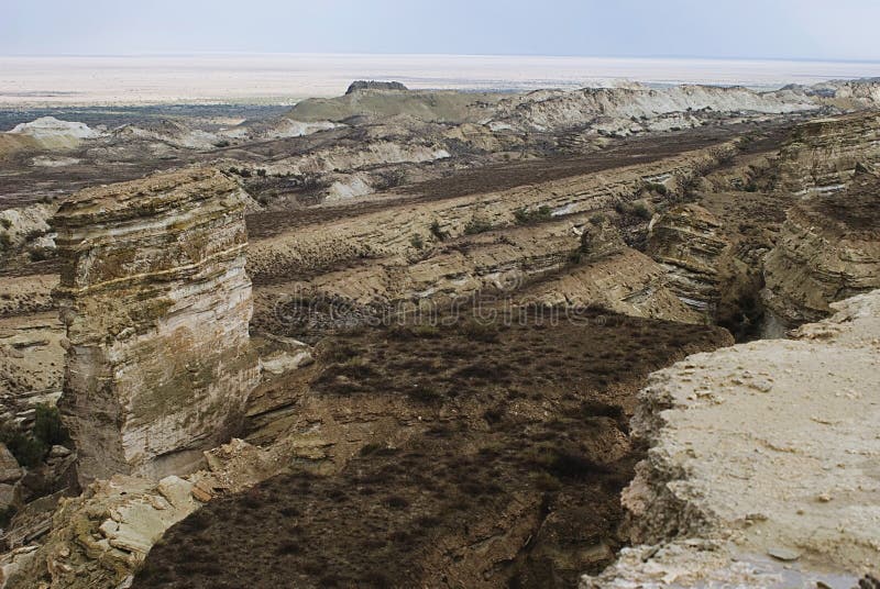10 Aral Sea, Usturt Plateau Stock Image - Image of kyzylkum, karakum ...
