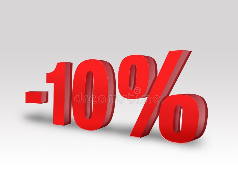 Vierzig-Prozent-Rabatt stock abbildung. Illustration von förderung ...