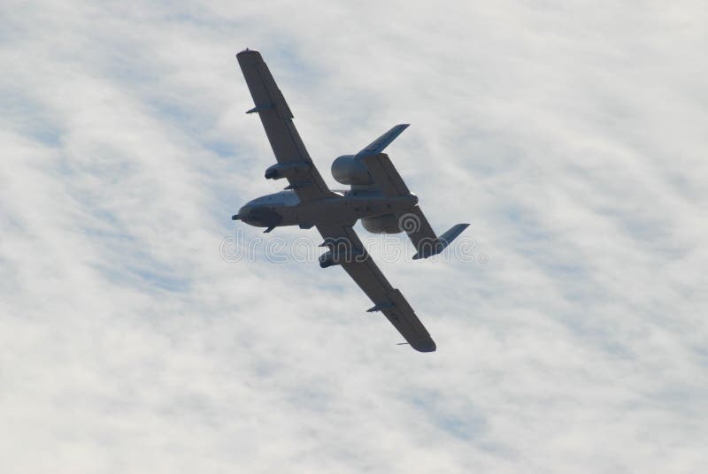A10 Thunderbolt Jet Aircraft Stock Photo - Image of military, fight ...