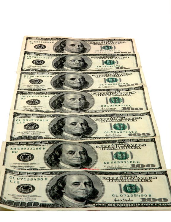 $100.00 Bills stock image. Image of bank, dollar, bill, franklin - 59073