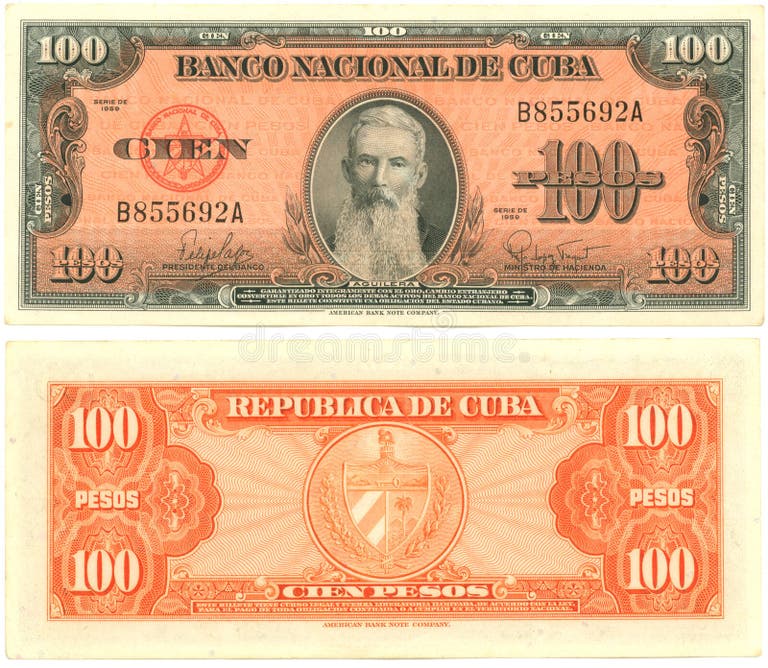 100 Cuban Pesos stock image. Image of money, cuba, detail - 61023