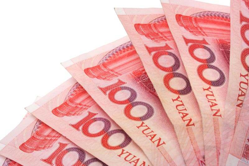 Pile De Renminbi, 100 Cent Dollars Photo stock - Image du symbole ...