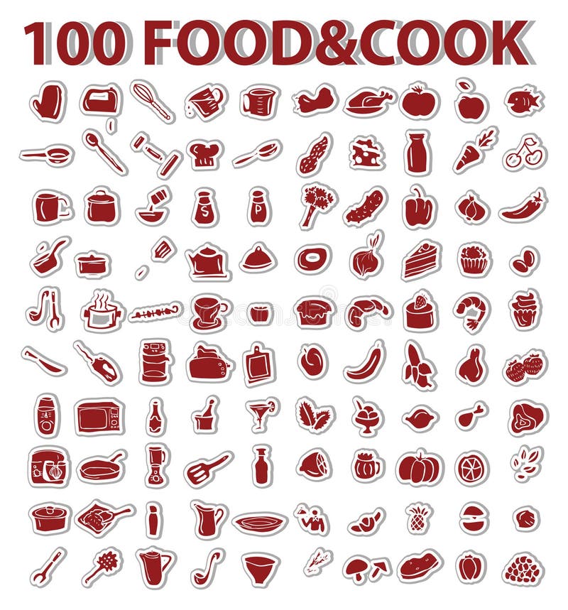 Cooking Measurement Table Chart with Food Background Stock Vector ...