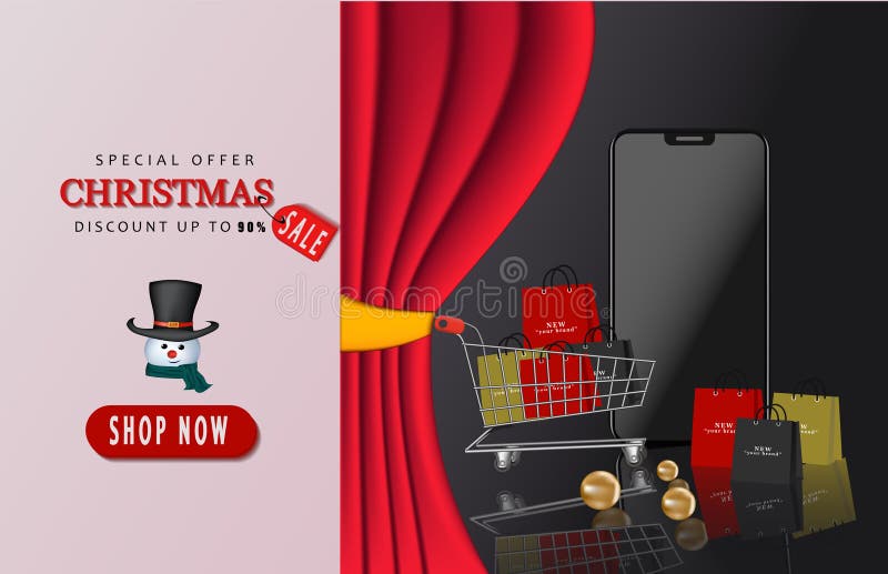 12.12 Sales Promotion Background Illustration. Stock Vector ...