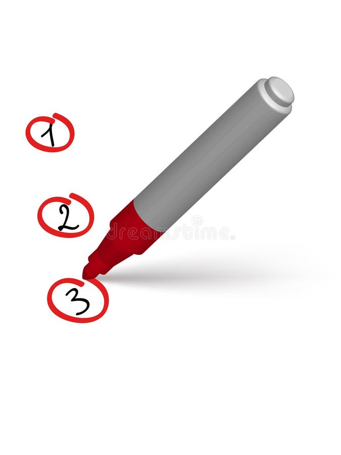 123 list cross stock vector. Illustration of number, dimensional - 16322308