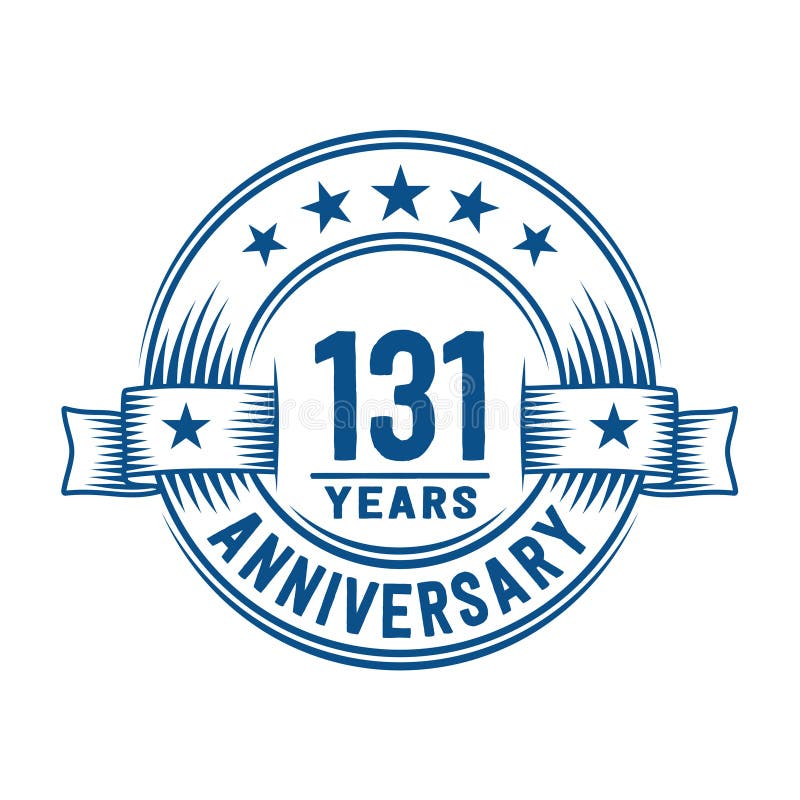131years Logo Stock Illustrations – 69 131years Logo Stock ...