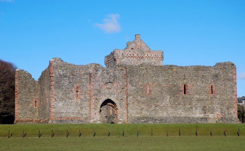 13th Century, Scottish, Castle, Kintyre, Fortress, Ancient. Stock Image ...