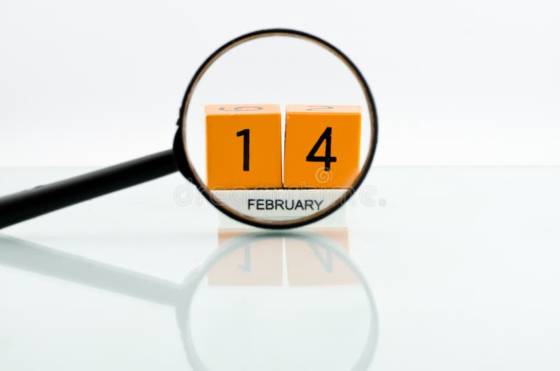 On 14 February stock photo. Image of month, date, love - 23129804
