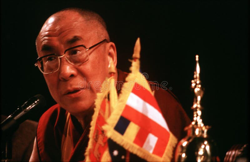 14th Dalai Lama of Tibet editorial image. Image of buddhist - 21935280