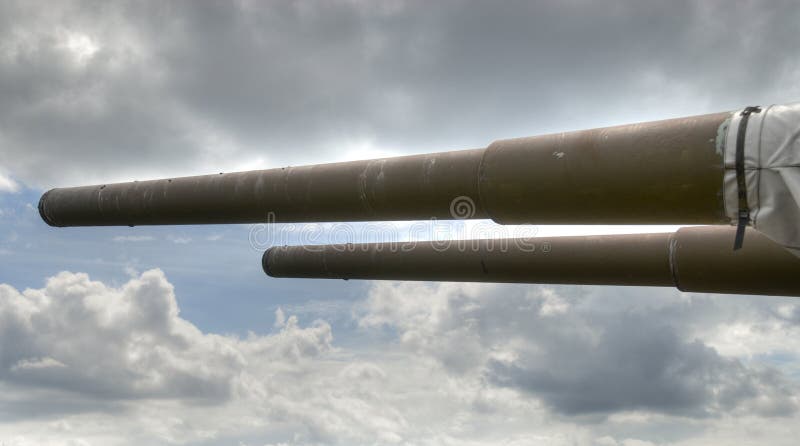 15 cm naval artillery stock image. Image of muzzle, defence - 25896917