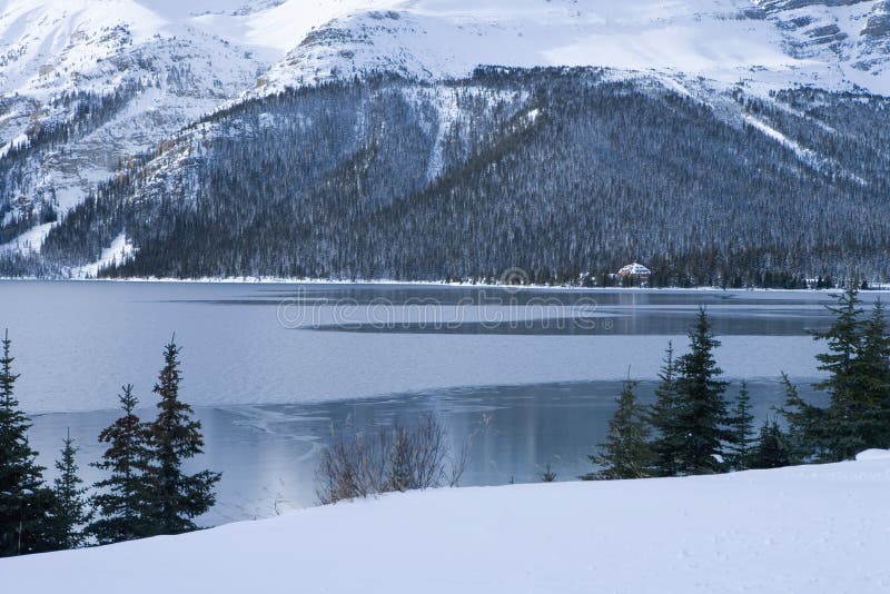 150 Freezing Cold Winter Lake Scene Stock Photo - Image of frozen, cold ...