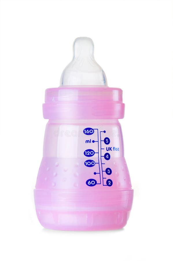 160 ml baby bottle stock photo. Image of liquid, isolated - 15669098