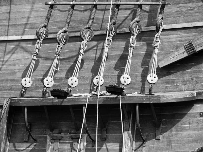 17th Century Galleon Detail Stock Image - Image of maritime, seafaring ...