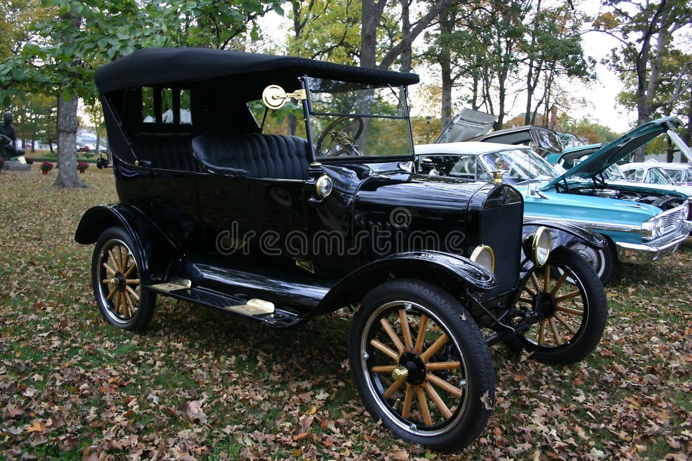 1920 Model T Ford Touring Car Stock Image - Image of touring, classic ...