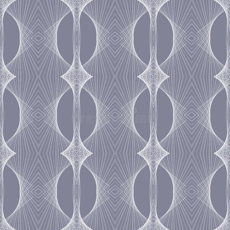 1930s Art Deco Geometric Pattern with Triangles Stock Vector ...