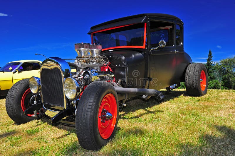 1936 Chevy Hot Rod editorial photography. Image of parked - 20263292