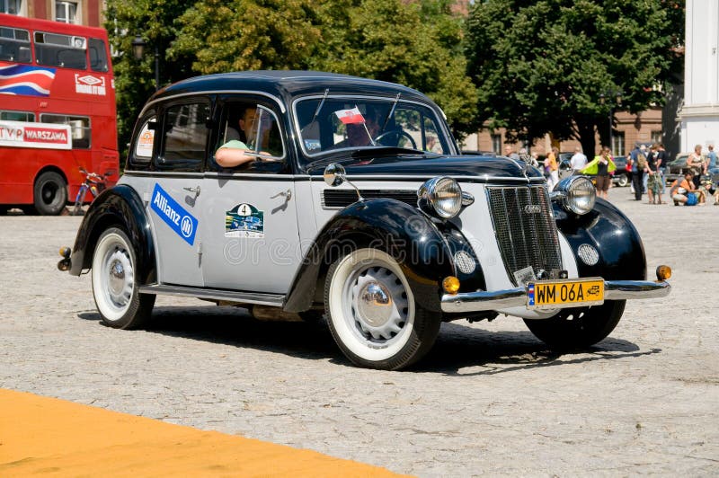 1938 Automobil-Anschluss-Wanderer W 24 Redaktionelles Stockfoto - Bild ...