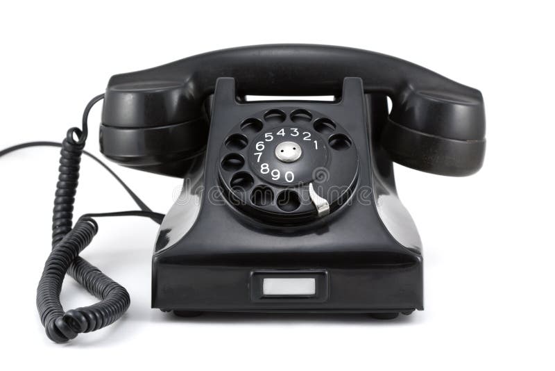 1940s Era Phone stock photo. Image of isolated, fone, retro - 3761004