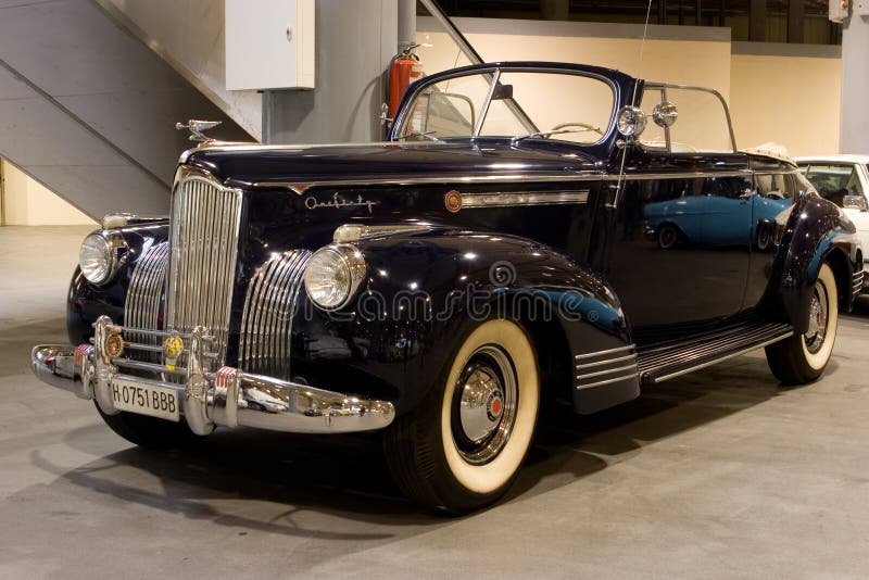 1942 Packard 160 Convertible Editorial Stock Image - Image of coupe ...