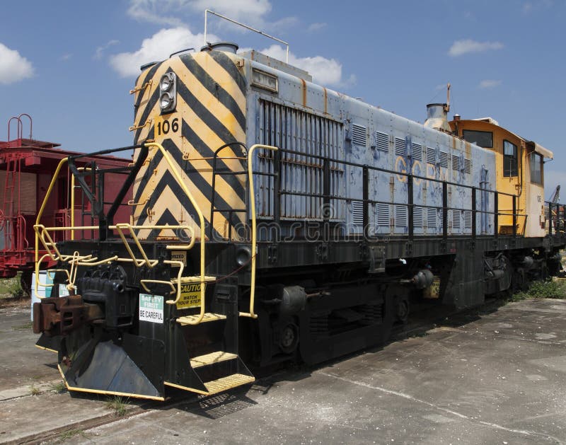 1952 Electric Diesel Locomotive Engine Stock Image - Image of duty ...