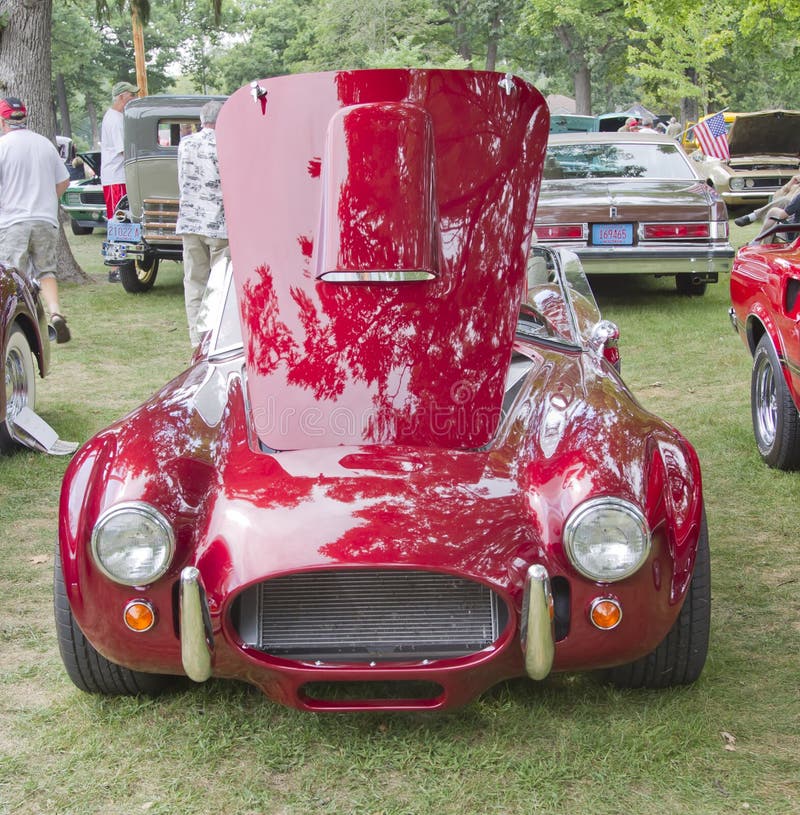 1962 AC Cobra Roadster Front View Editorial Stock Photo - Image of ...