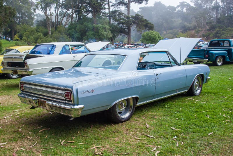 1963 Chevrolet Malibu SS editorial photography. Image of california ...