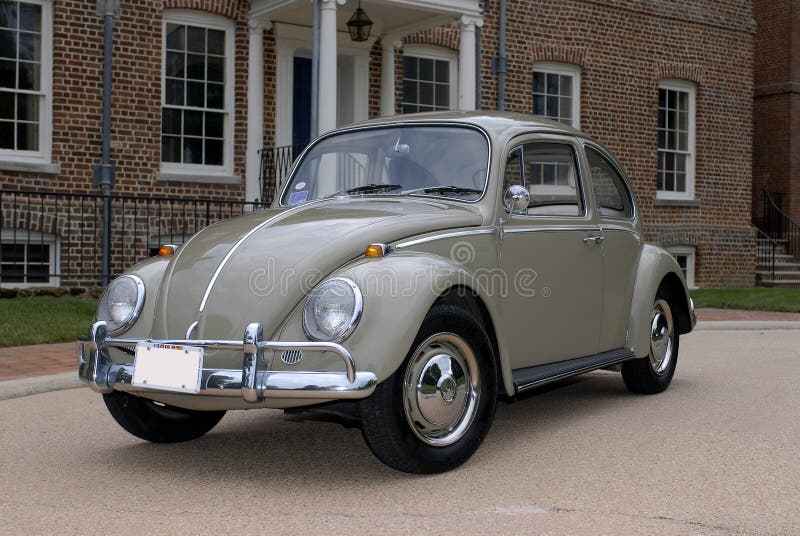 1966 De Kever Van Volkswagen Stock Foto - Image of oprijlaan, voertuig ...