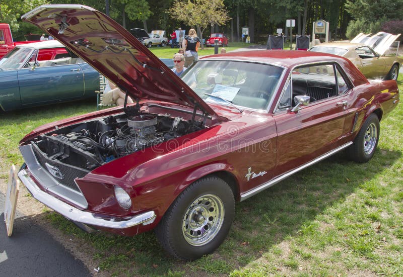 1968 De Mustang Van De Doorwaadbare Plaats Redactionele Stock ...