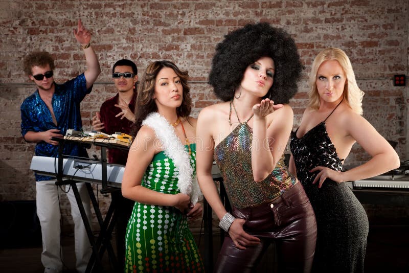 1970s Disco Music Party stock image. Image of dating - 15036589