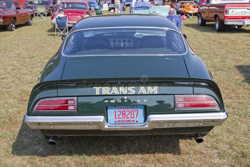 1973 Pontiac Trans am Firebird Side View Editorial Stock Image - Image ...