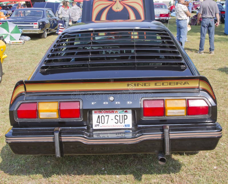 1978 Ford King Cobra Rear View Editorial Photography - Image of show ...