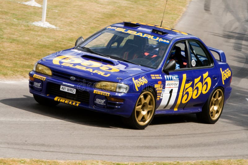 1996 Subaru Impreza Wrc Rally Car Editorial Stock Image - Image of ...