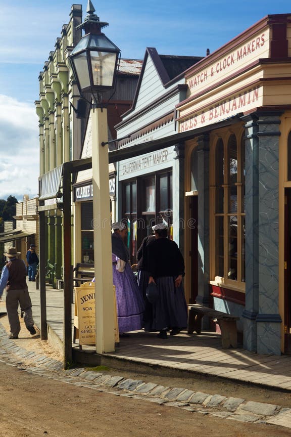 19th Century town editorial image. Image of street, building - 26915155