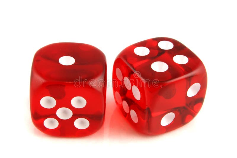2 dice showing 1 and 4 stock image. Image of odds, roll - 3177805