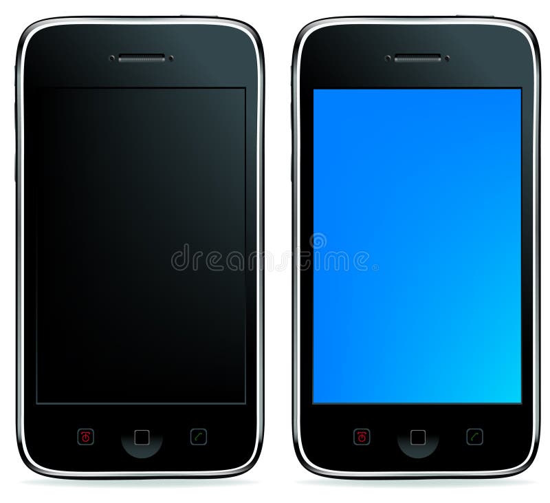 Cell phone 1 stock vector. Illustration of cellphone - 11366519