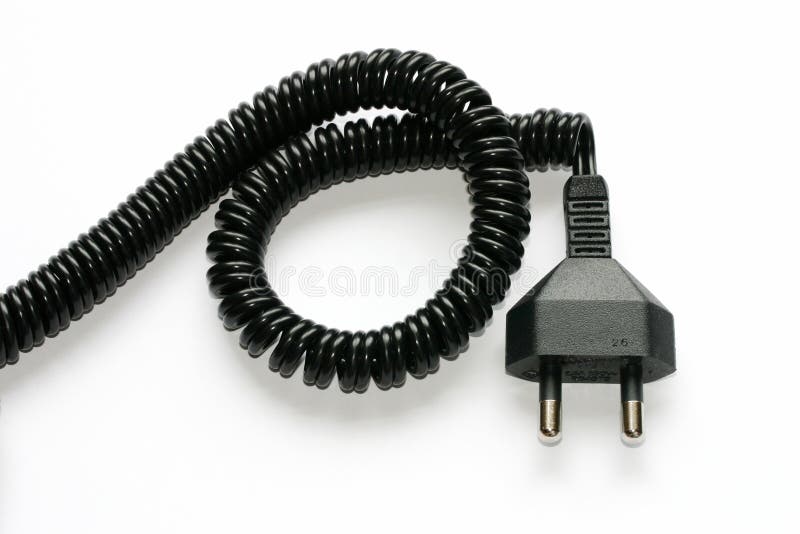 2 Pin Lead stock photo. Image of power, cord, connection - 492320