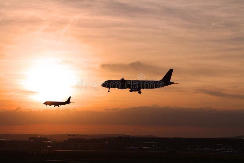 2 planes stock image. Image of clouds, simultaneously - 19585317