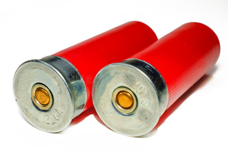 2 Shotgun Shells stock image. Image of shooting, shell - 24832103