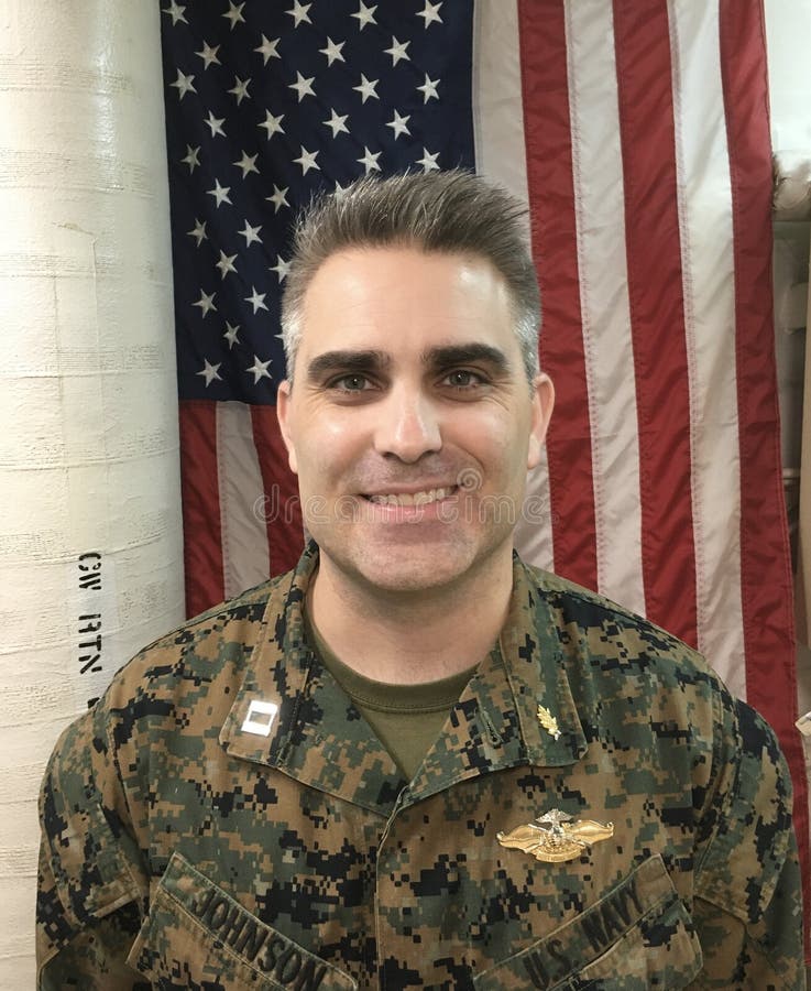 20-0095-021 LT Joshua Johnson, DC, USN Stock Photo - Image of official ...