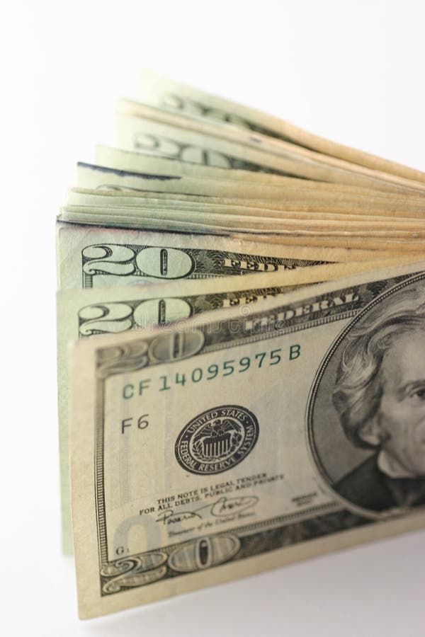 20 dollars stock image. Image of greenbacks, dough, andrew - 1712843