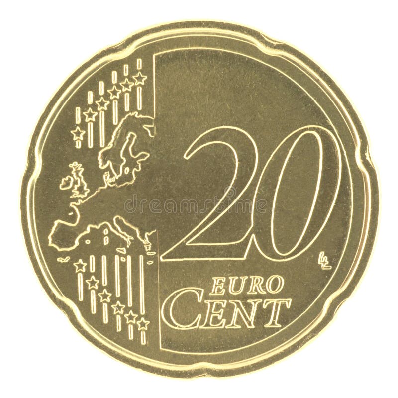 (1) eurocent uncirculated obraz stock. Obraz złożonej z nieużywany ...