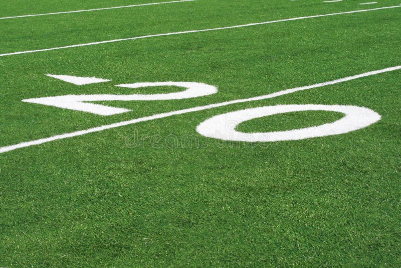20 yard line stock image. Image of school, endzone, team - 3385671