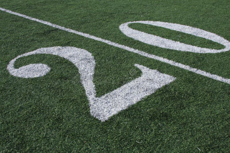 The 20 Yardline stock image. Image of background, yardline - 4302325