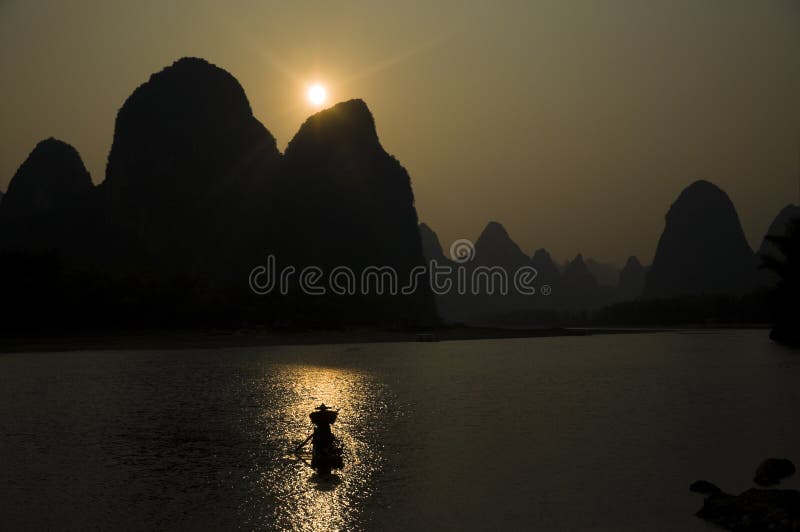 20 yuan view stock photo. Image of yangshuo, view, hills - 15968208